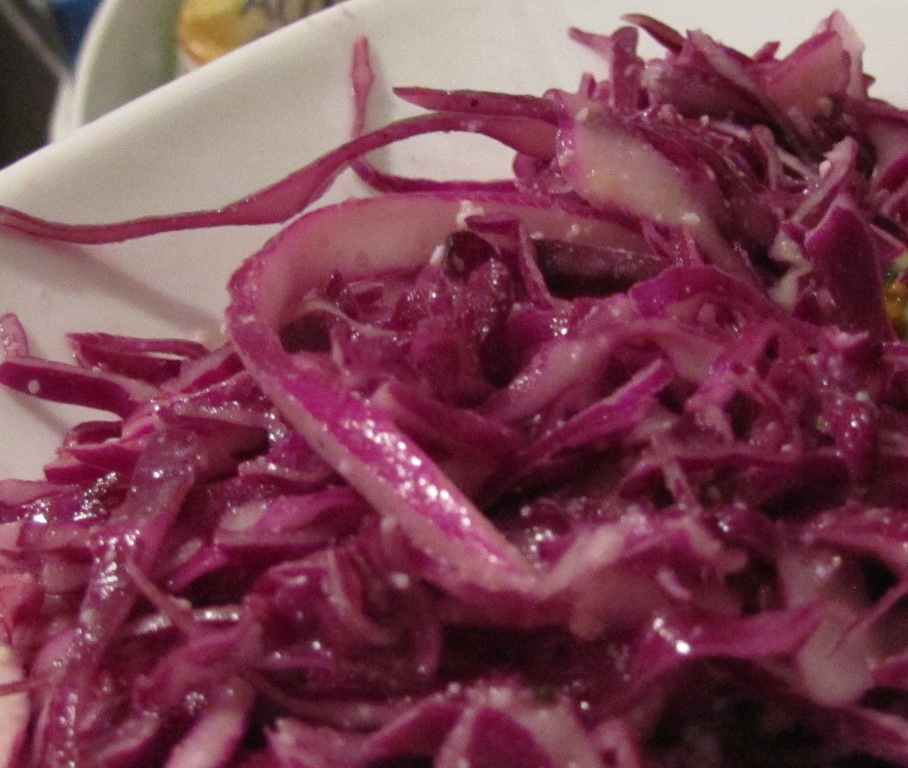 Ensalada de repollo morado | Recetas de Panchita